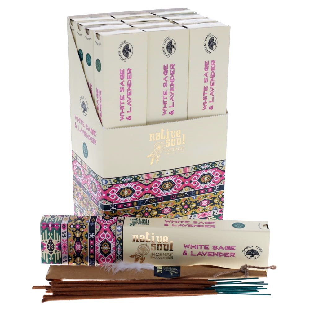 Native Soul – White Sage & Lavender Incense